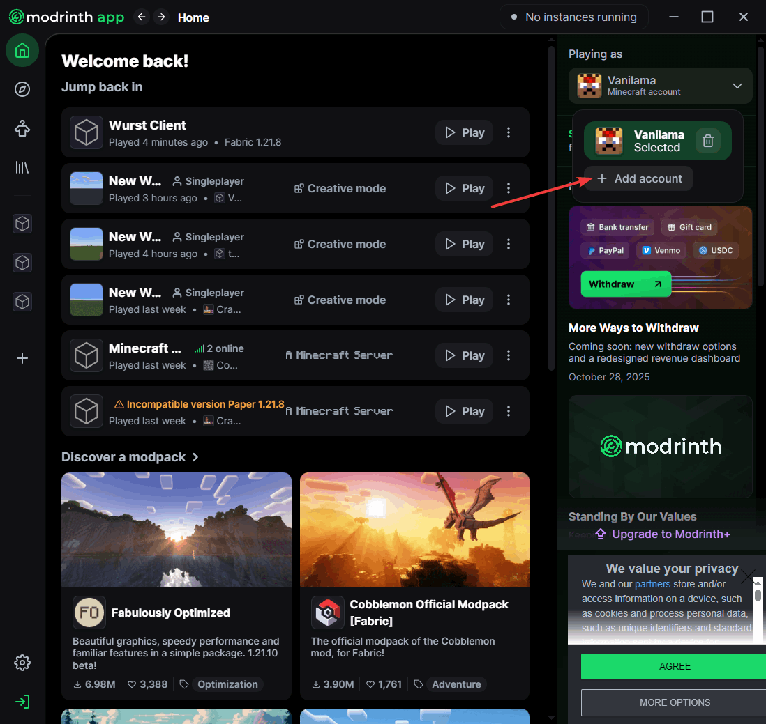 How to Create Your First Minecraft Modpack in Modrinth - Step-by-Step ...